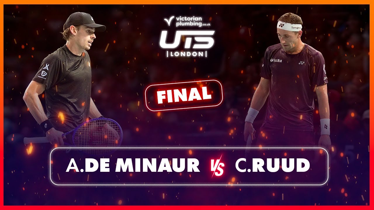 The Demon Alex de Minaur - The Ice Man Casper Ruud | Victorian Plumbing UTS London Grand Final