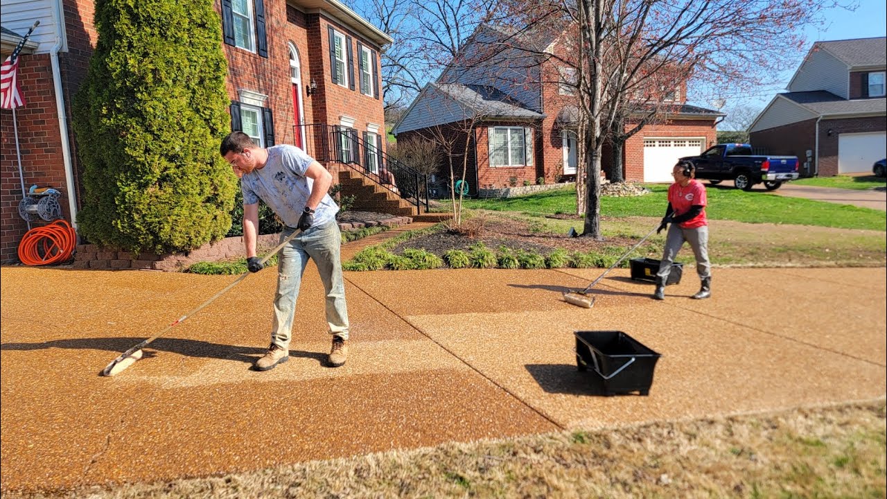 The ultimate guide: how to clean and seal aggregate concrete