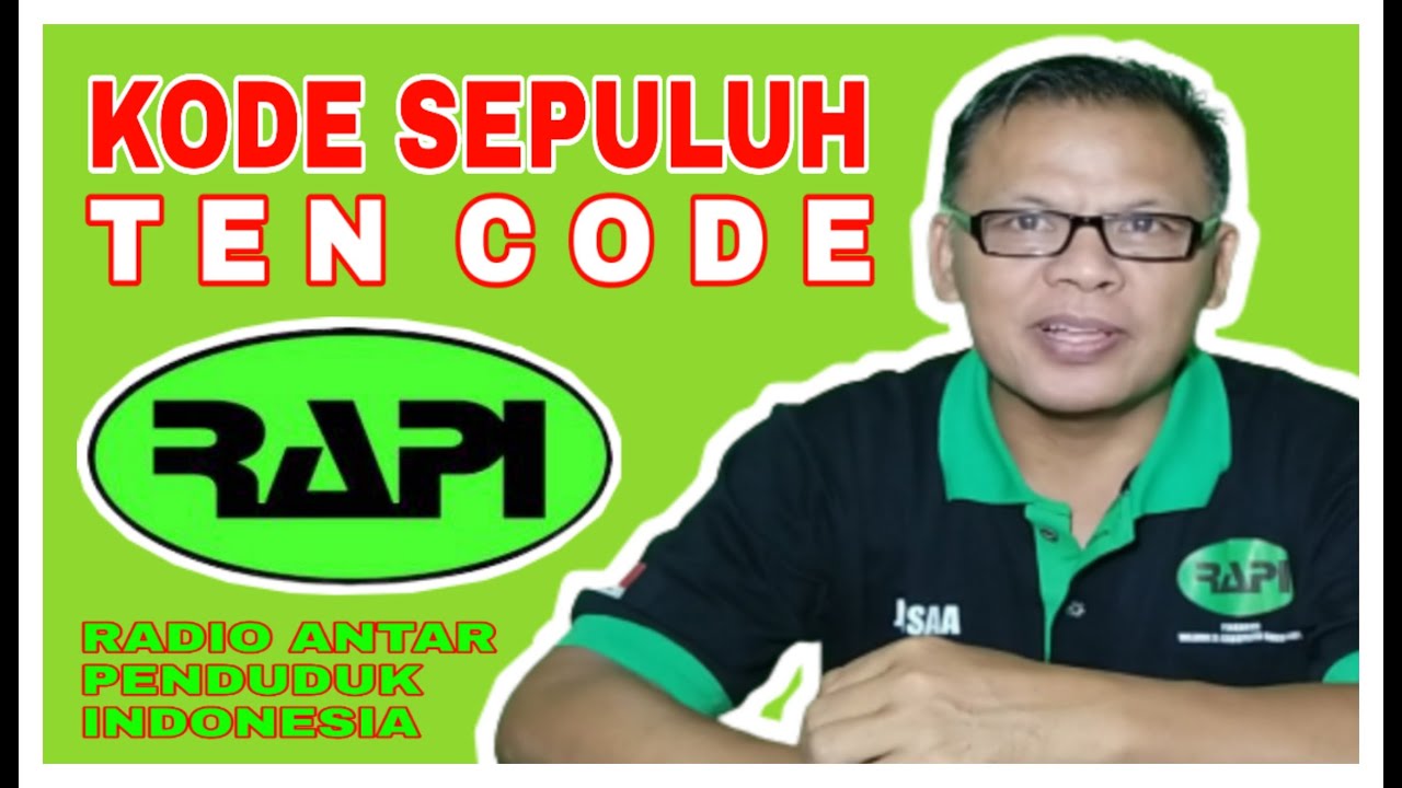 Kode 10 Radio Antar Penduduk Indonesia | Purba Kuncara