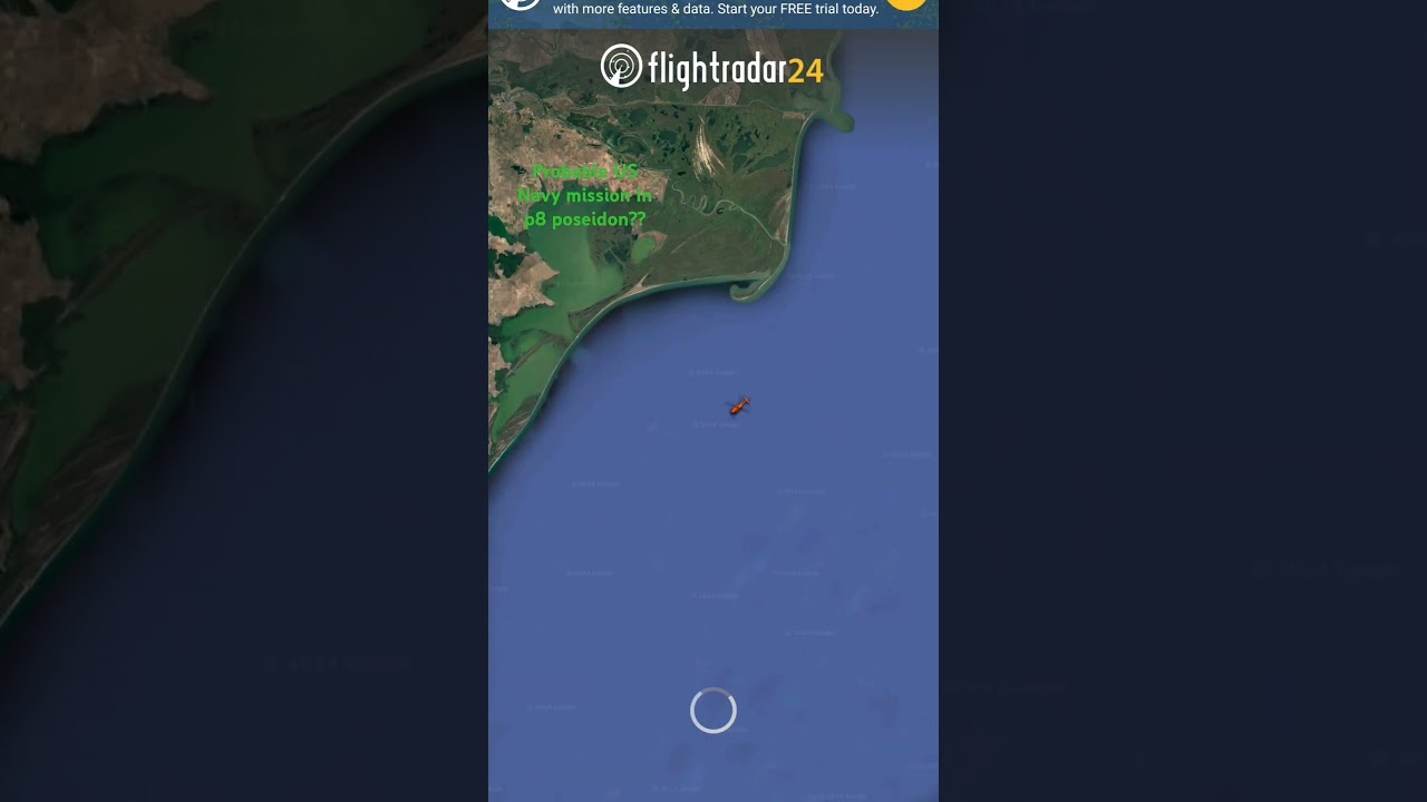 Possible US Navy mission p8 Poseidon caught in flightradar24???!?!!?!1