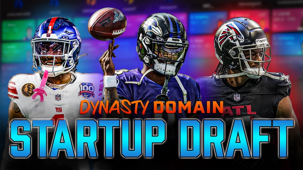 LIVE Dynasty Startup Draft (Avery & Nathan Drafting)