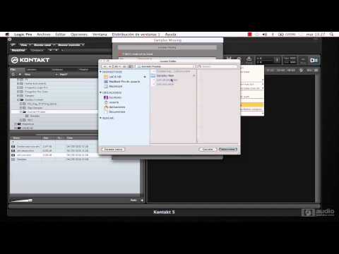 Tutoriales N.I Kontakt 5 - Opción de Batch Re-save