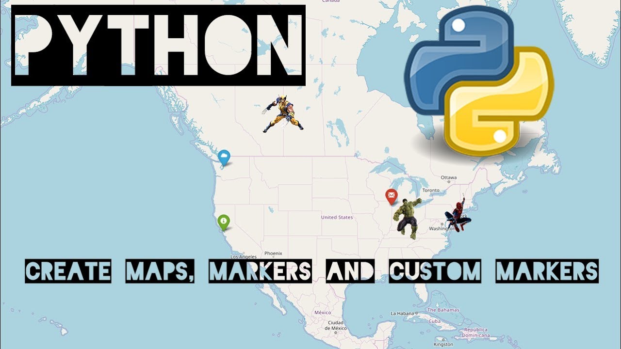 Python - Create Maps with Folium and Leaflet