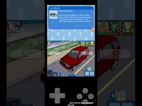 The Sims 3 Ds gameplay