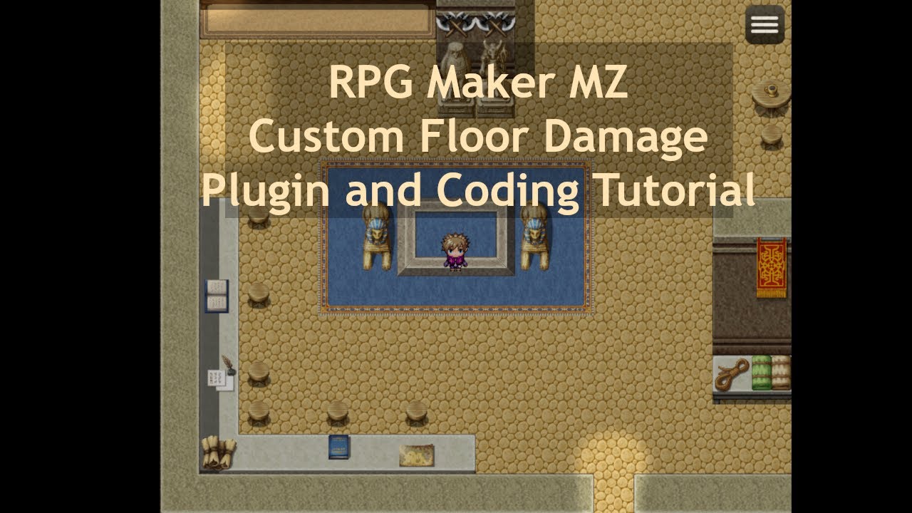 RPG Maker MZ Custom Floor Damage Plugin Tutorial