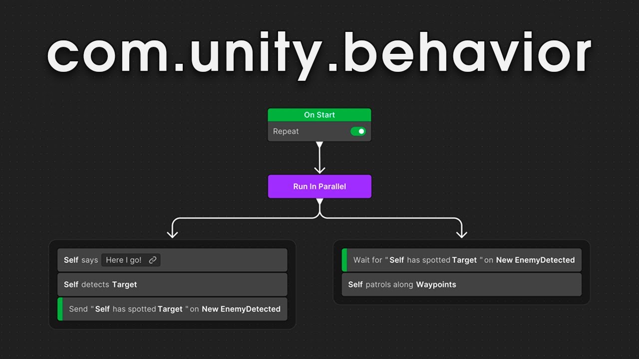 Using and Customizing Unity's NEW Behavior Graph