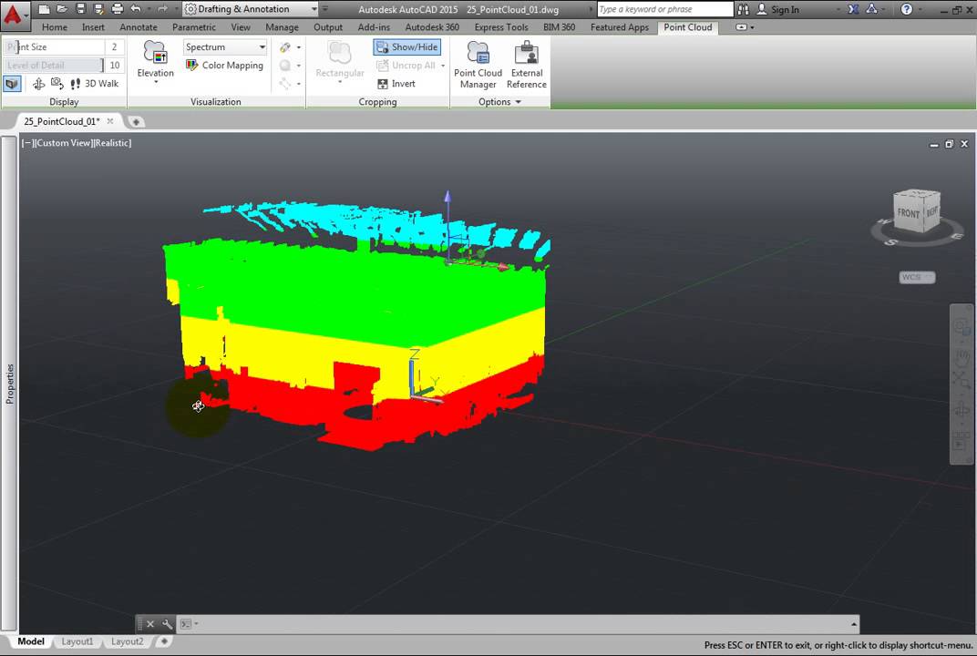 Using Colorization to Help Visualize Point Clouds
