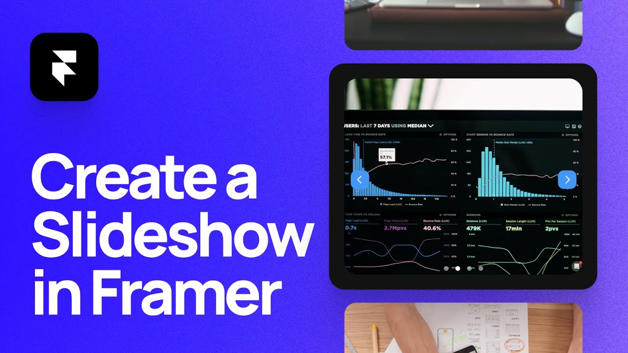 How to Create a Responsive Image Slideshow Component in Framer | Framer Gallery Design Tutorial