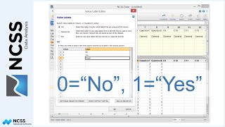 The Data Window - Video | NCSS Statistical Software | NCSS.com