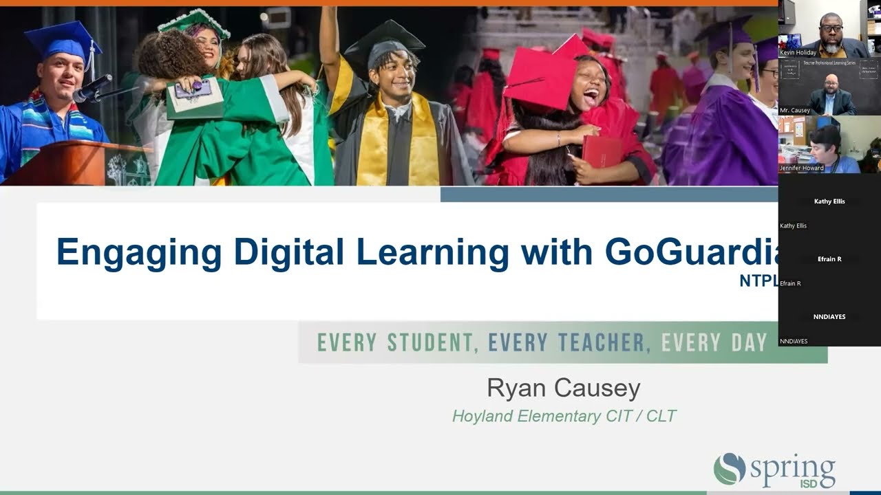 Engaging Learners During Digital Instruction - Mr. Ryan Causey -  Professional Learning Department