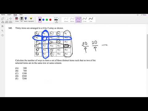 SOA Exam P Question 141 | Combinational probability