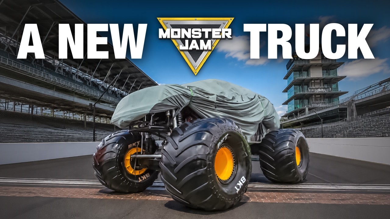 Brand New Monster Jam Truck Unveil 🏎️🏁