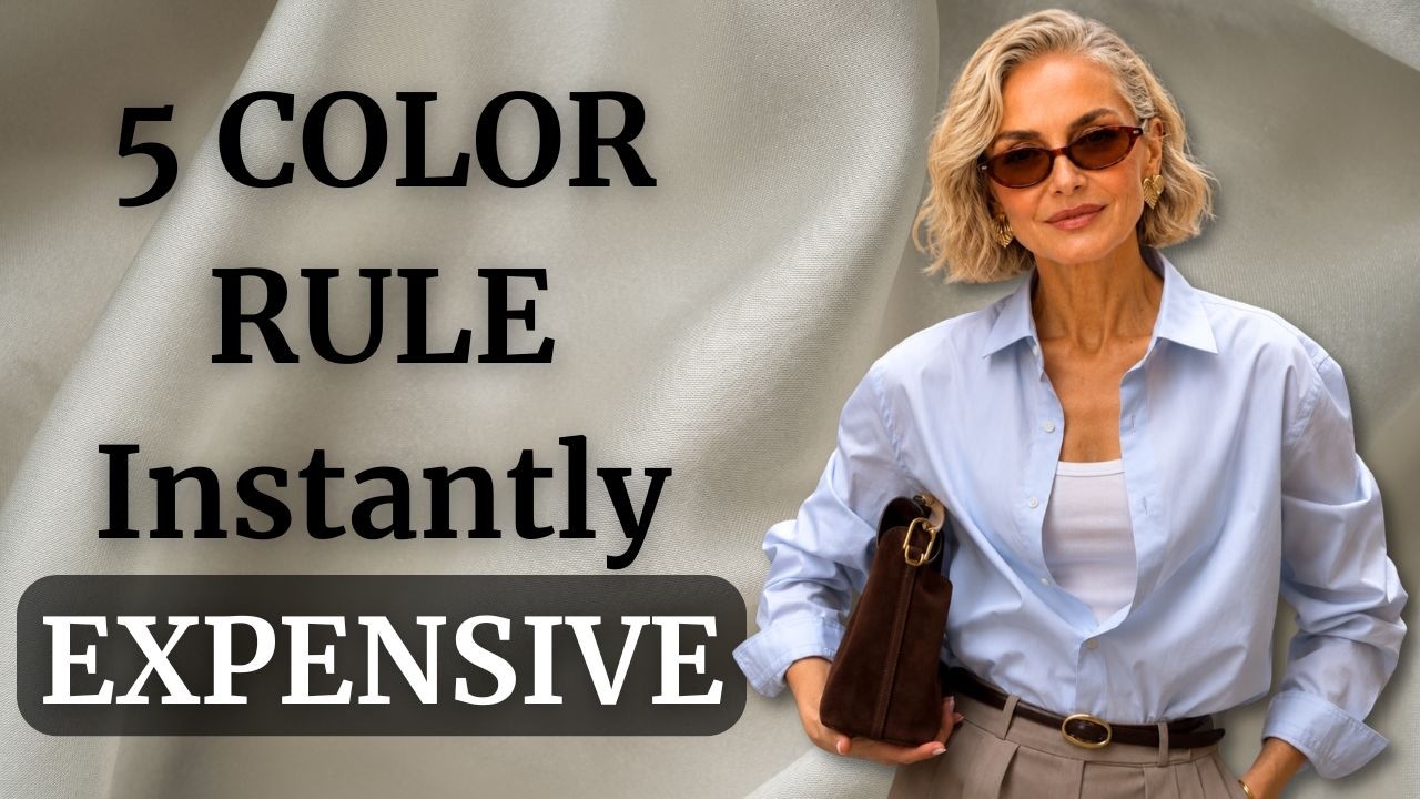 The 5-Color Rule That Makes Every Outfit Look Expensive