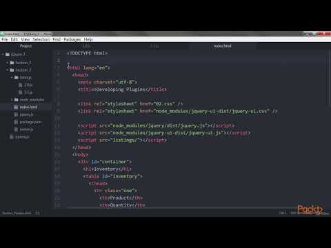 Learn Advanced JQuery 3 Adding New Global Functions | packtpub com - Mind Luster