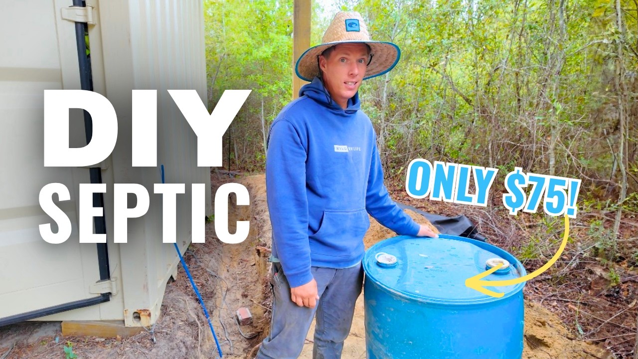 I Built a DIY Gray Water Septic For CHEAP!