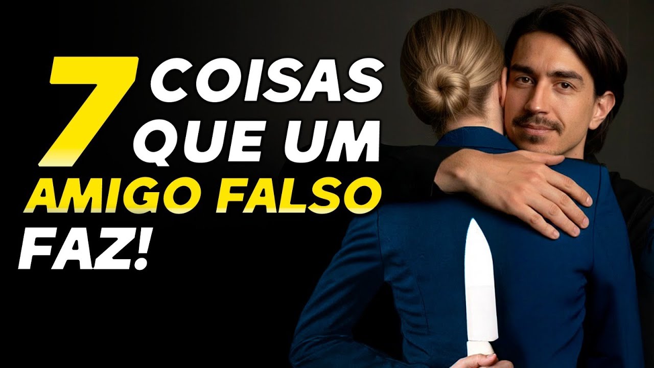 7 Sinais de um AMIGO FALSO (que manipula você)