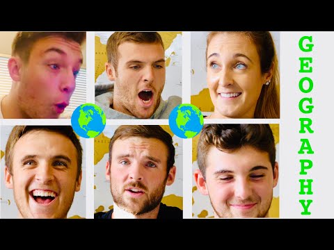 6 Siblings Take US and European Geography Test