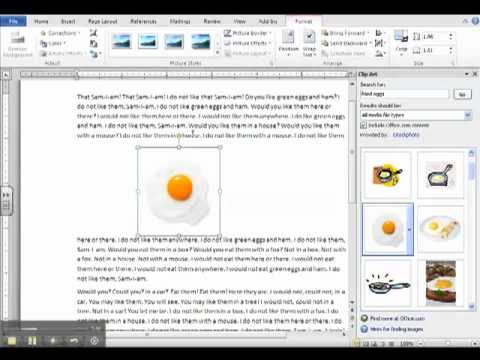 Inserting Clip Art and Creating Page Borders