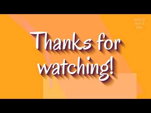 How to say "mendes"! (High Quality Voices)