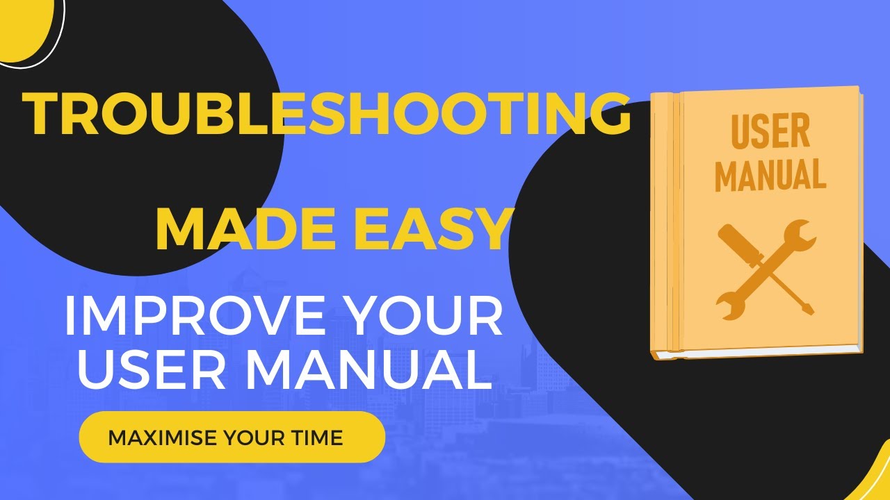 Write a Troubleshooting Guide with ChatGPT