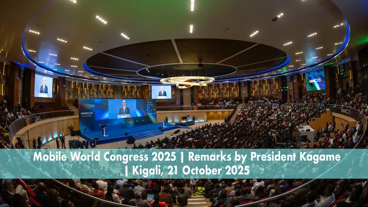 Mobile World Congress 2025 | Remarks by President Kagame | Kigali, 21 October 2025