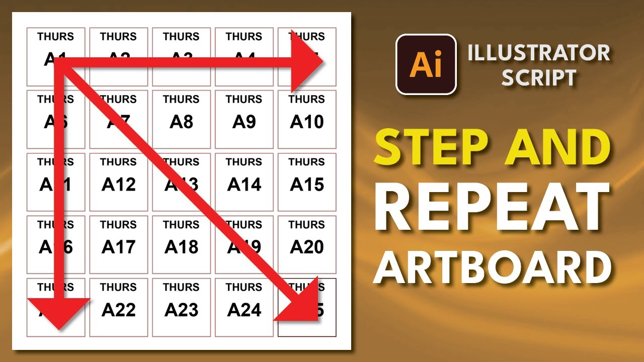 Illustrator Script Repeat Artboard