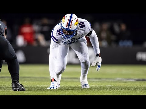 Jereme Robinson | Defensive End | 2024 Kansas Highlights | 2025 NFL Draft