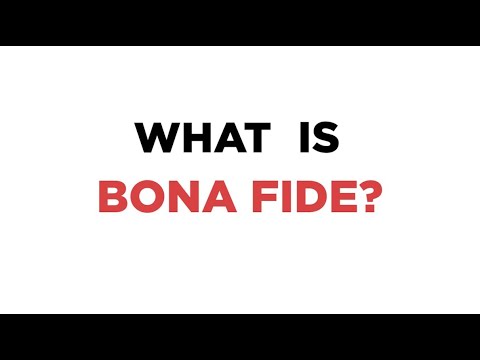 What is Bona Fide? | Real Estate Words to Know with Jay Pitts