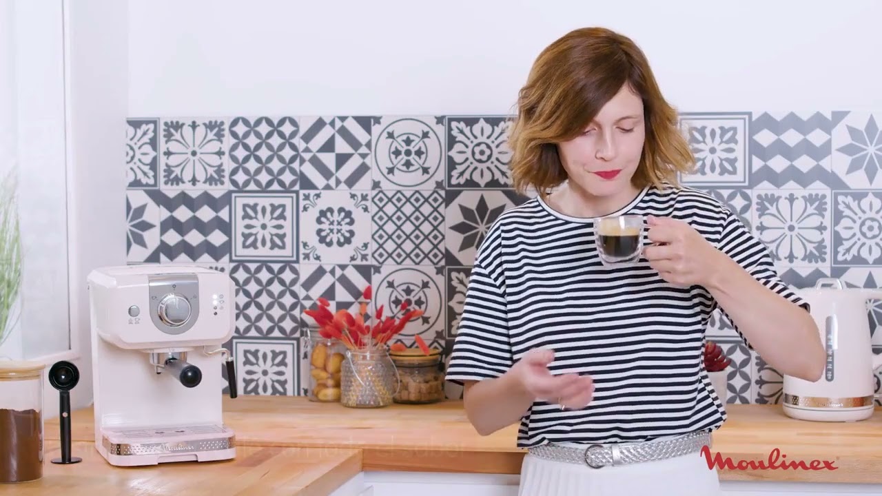 Moulinex XP330A10 - Cafetera Expresso 15 Bar Opio Soleil Estilo Retro ...