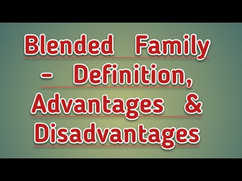 Blended Family - Advantages and Disadvantage.(Explained in Hindi) SOCIOLOGY BSc Nursing