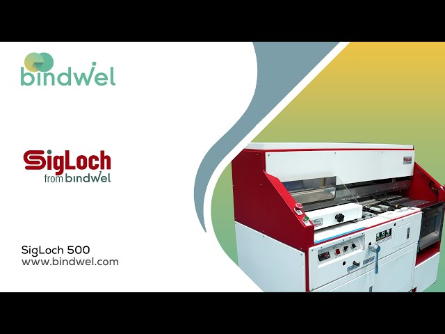 Perfect Binding - SigLoch ZEN - Single clamp Perfect Binding Machine - Glue Binding Machine ...