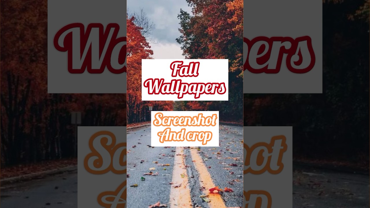 Fall Wallpapers!