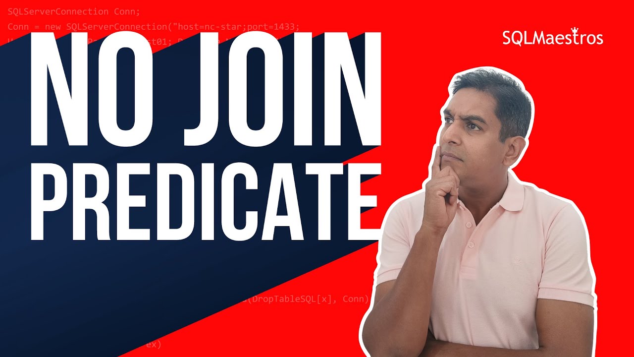 No Join Predicate Warning