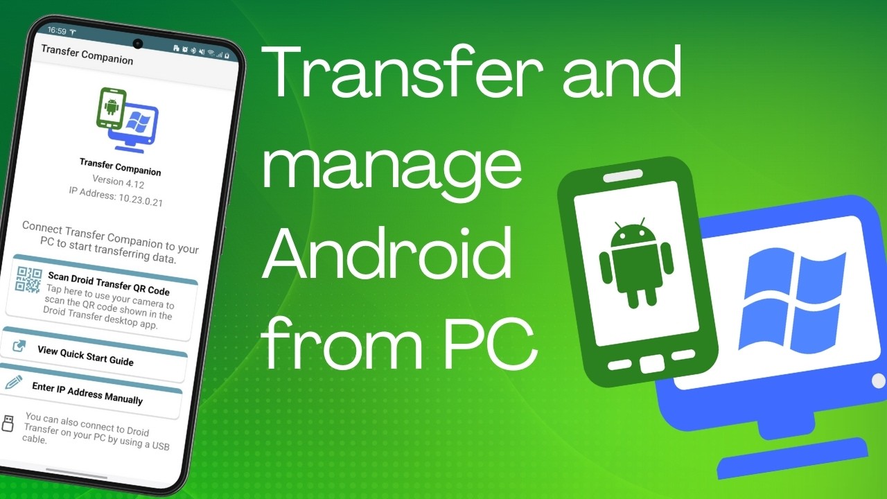 Droid Transfer: The Ultimate Android Companion for Your PC
