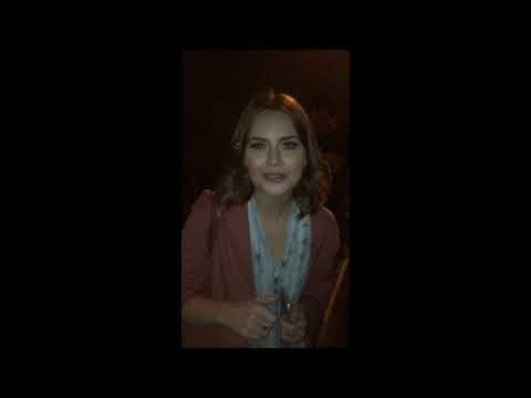Mairead Carlin Saying Hello To Me