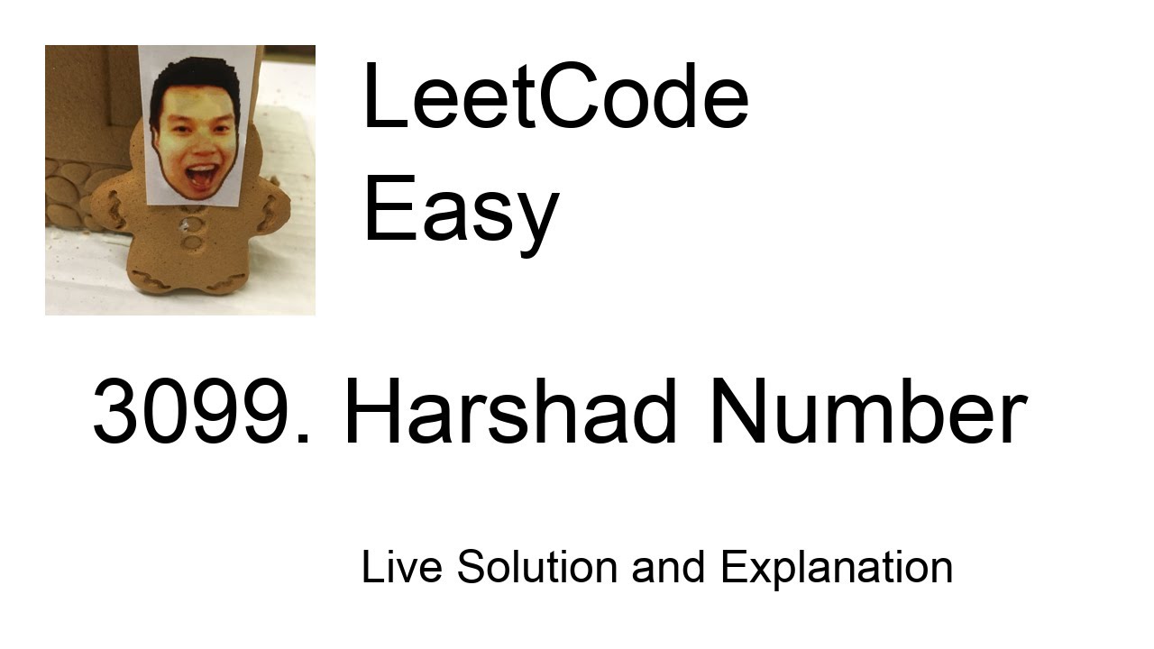 3099. Harshad Number (Leetcode Easy)