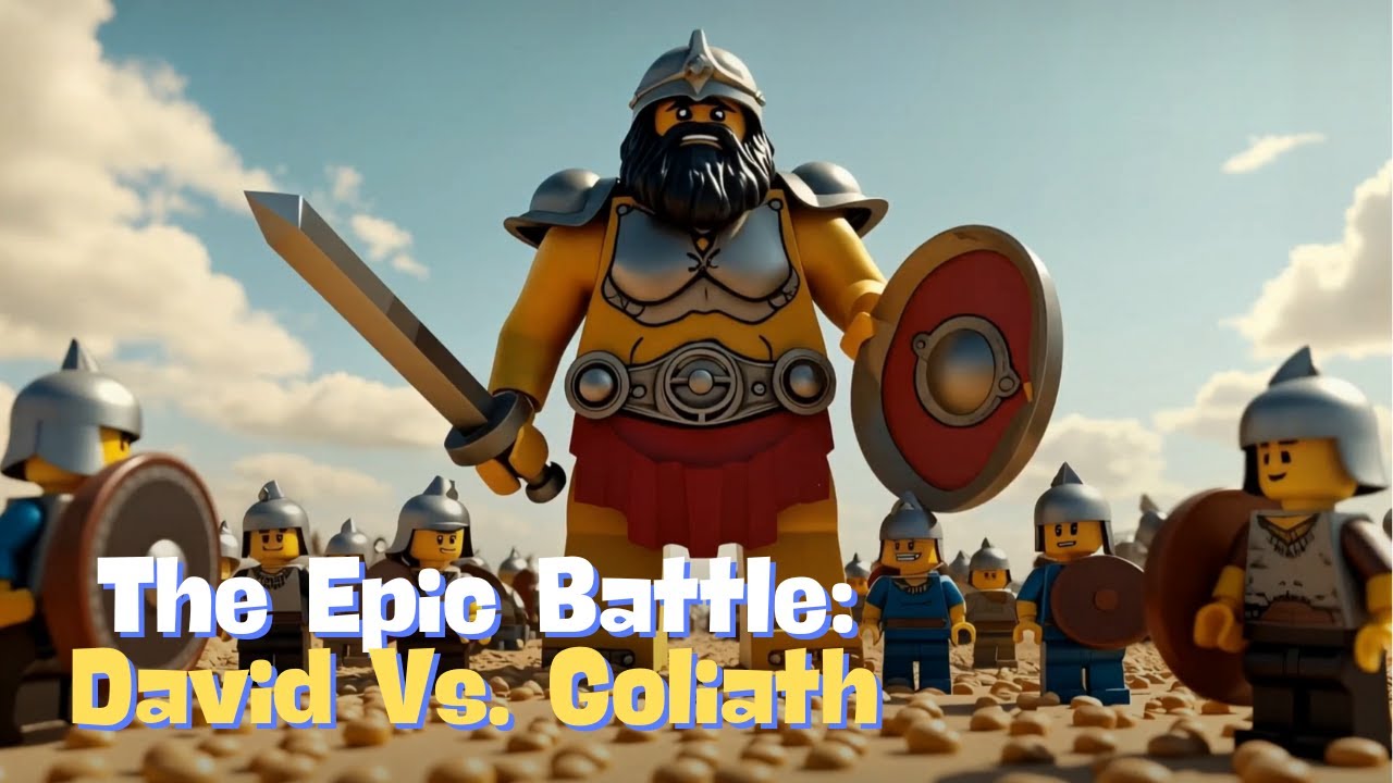 LEGO Bible | The Epic Battle: David vs Goliath!