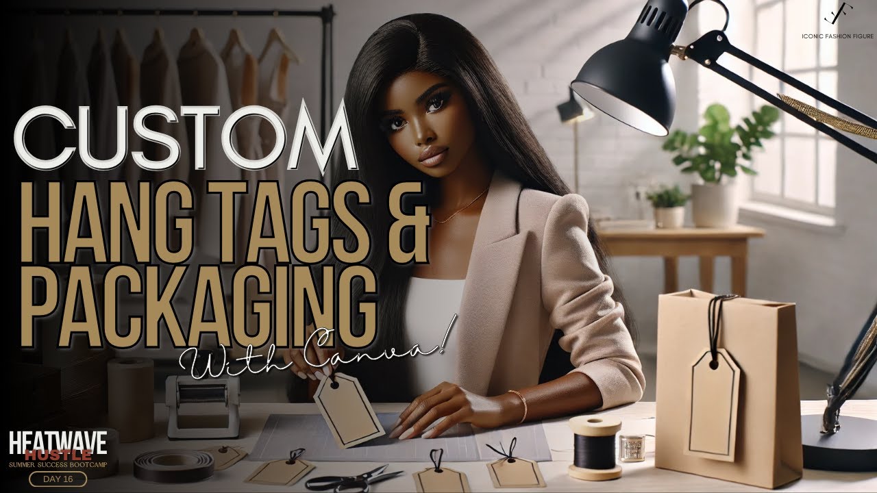 Make Your Own Custom Hang Tags & Packaging: Easy Canva Hack!