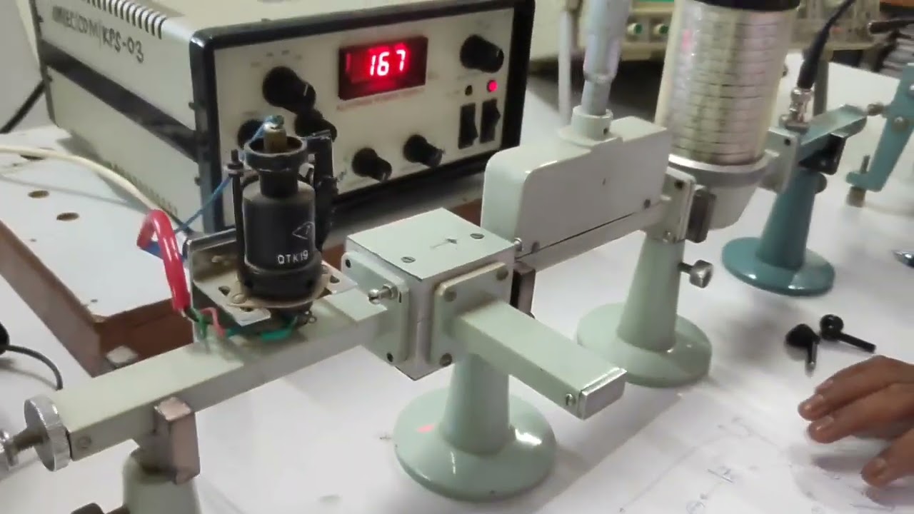 Microwave Test Bench | Frequency, Wavelength Measurement | Rectangular Waveguide|
