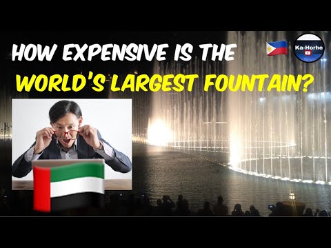 How Expensive is The Dubai Fountain? One of The World’s Largest Fountains