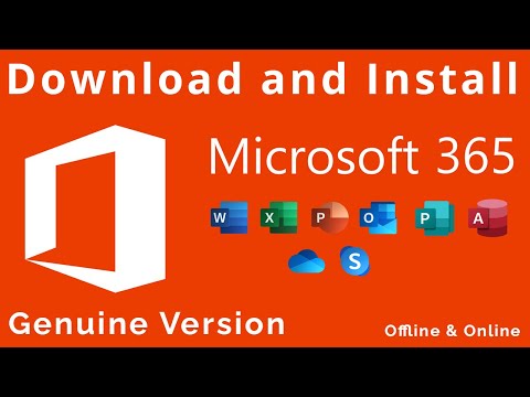 How to Download and Install Microsoft Office 365 - Offline Iso Available