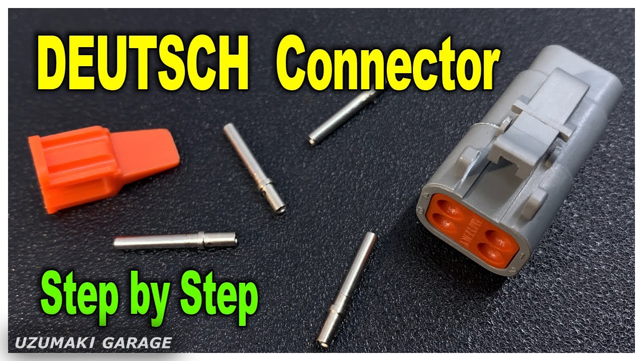 Deutsch DTM Connector Assemble using Special Crimping Tool
