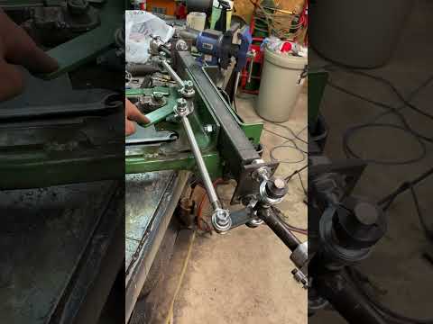 Race mower steering geometry design #homemade #engineering #backyard #racing