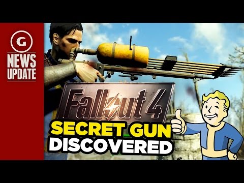 Fallout 4’s Secret Gun Discovered; Bethesda Warns Against Console Commands - GS News Update