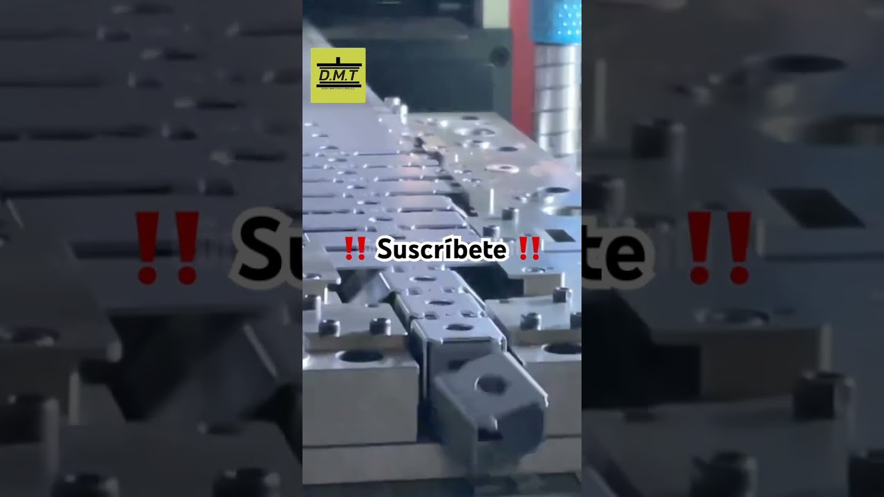 Progressive die (Troquel progresivo)#machine #metalfabrication #diseño