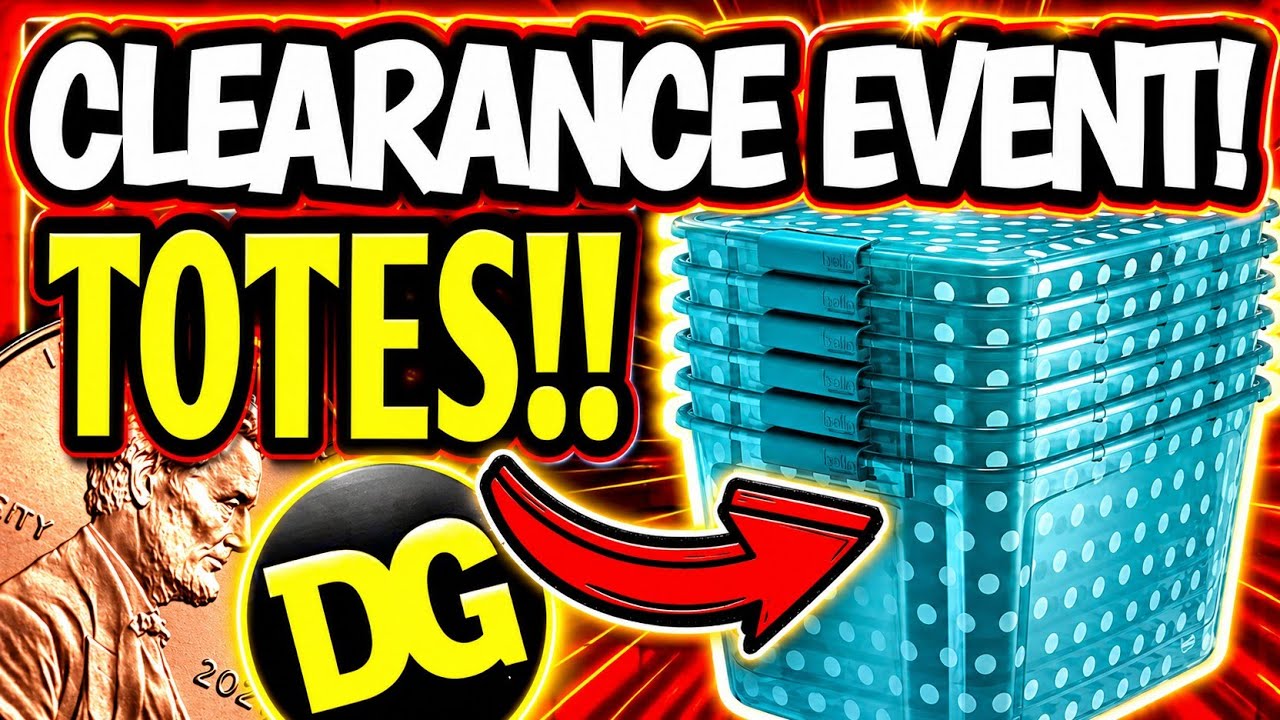 🔥STORAGE & MORE! OVER 150 ITEMS! DOLLAR GENERAL CLEARANCE EVENT MAY 2026
