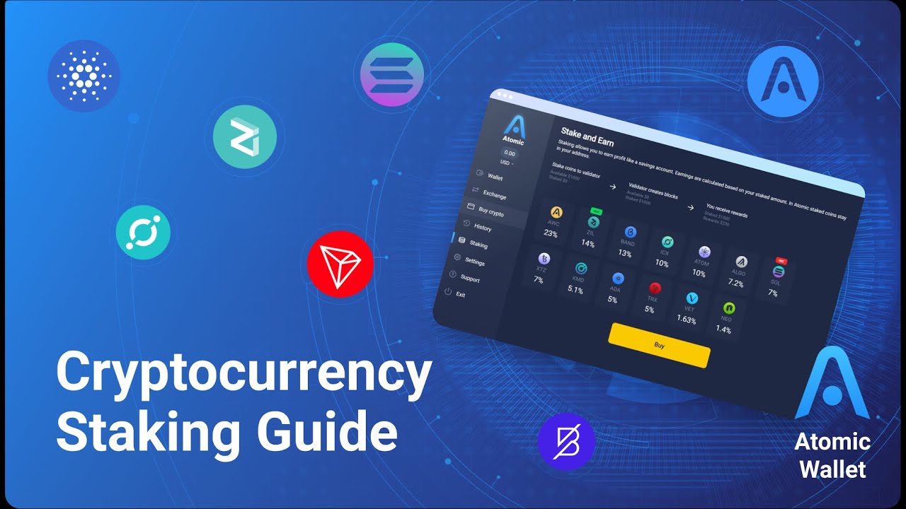What is Staking Cryptocurrency? | How to stake Crypto on Atomic wallet