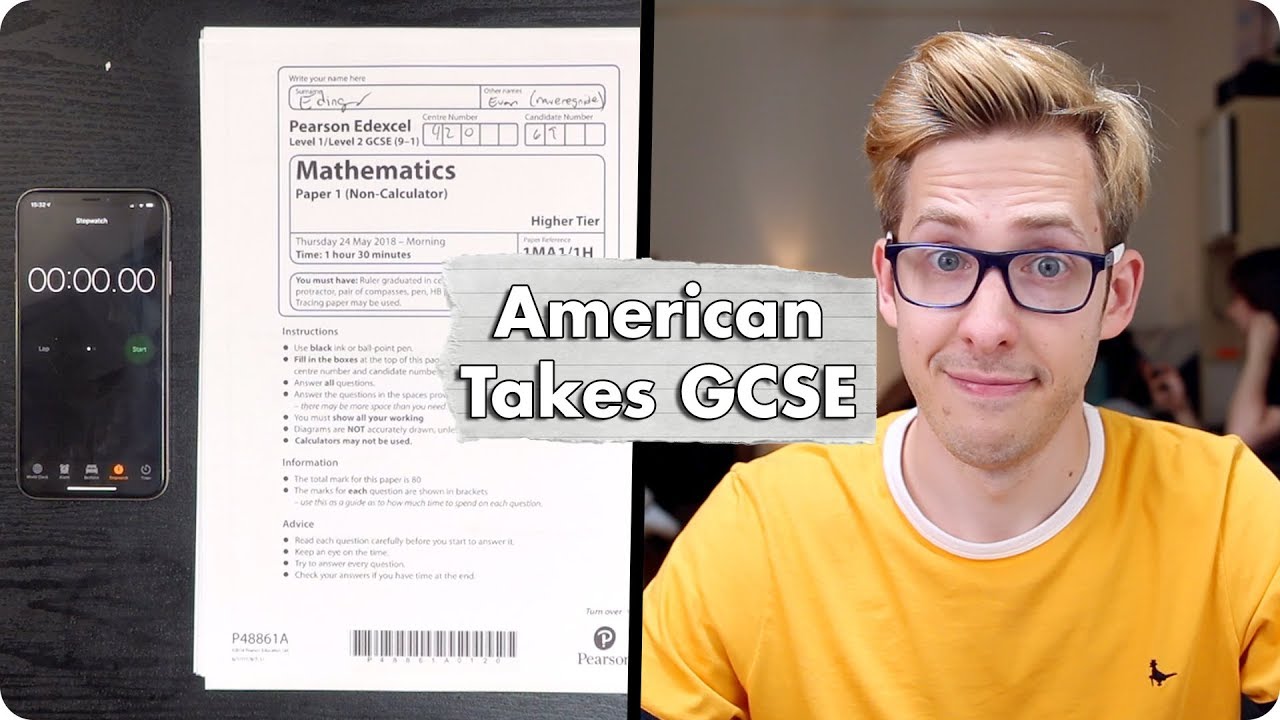 American mathematics graduate takes GCSE maths paper and only scores 75 ...