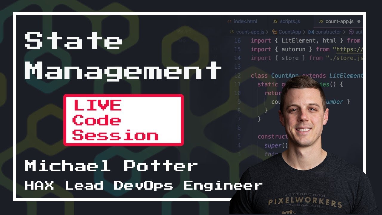[Live Code Session] State Management in Web Components Explained