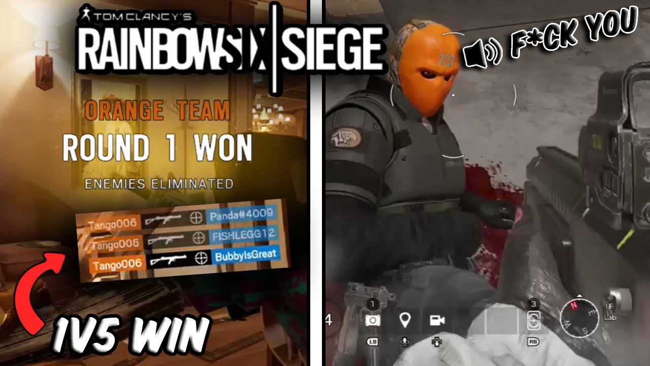 Rainbow Six Siege Best & Funny Moments (Epic Wins, Fails and Toxic R6S Compilation)